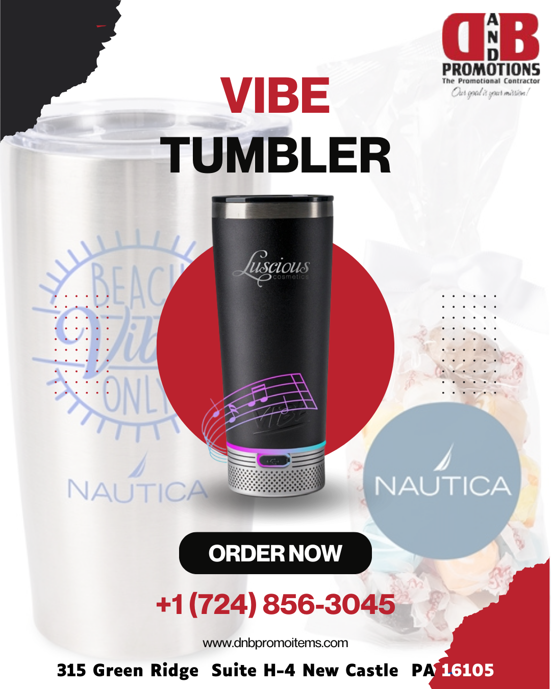 Discover the Vibe Tumbler: Your Ideal Branding Partner from D & B ...