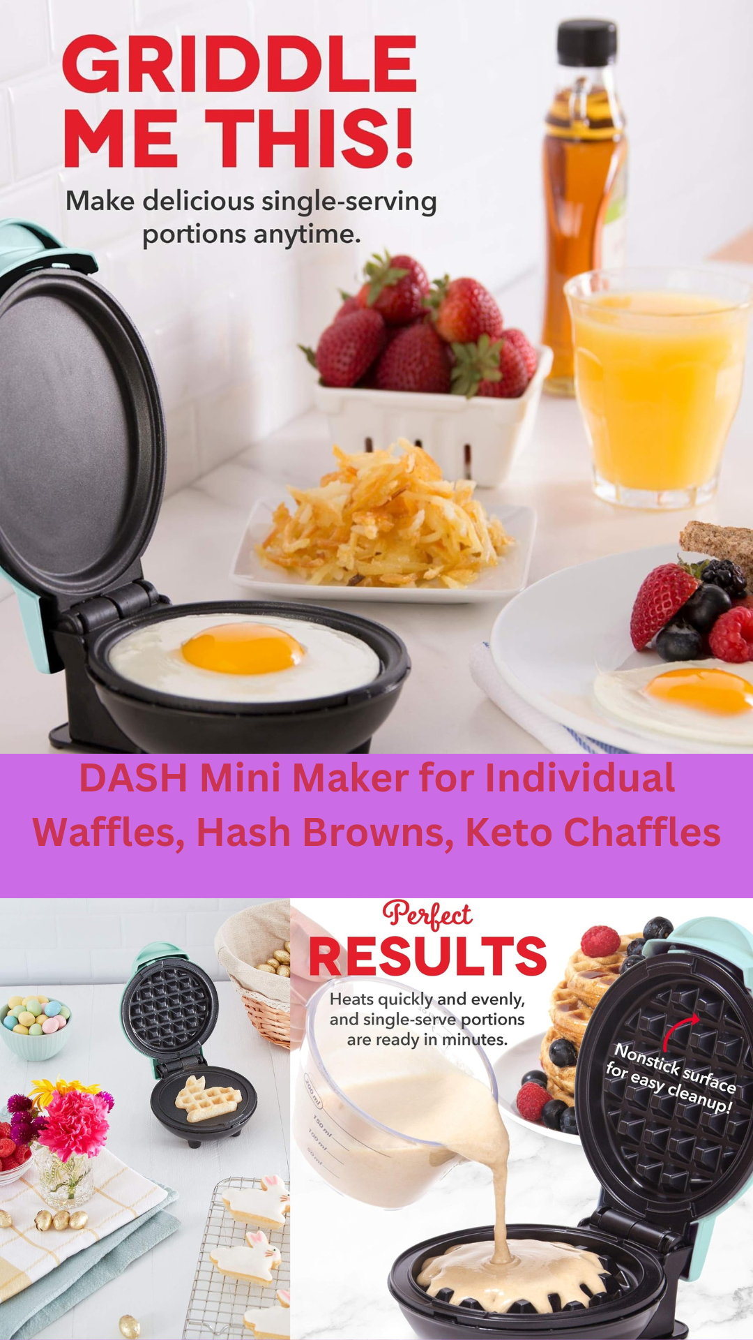 DASH Mini Waffles Maker For Your Kitchen - syful arif - Medium