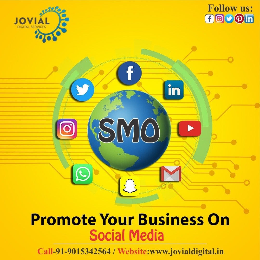 Get the Best SMO Services in Noida - Jovialdigitalservices - Medium