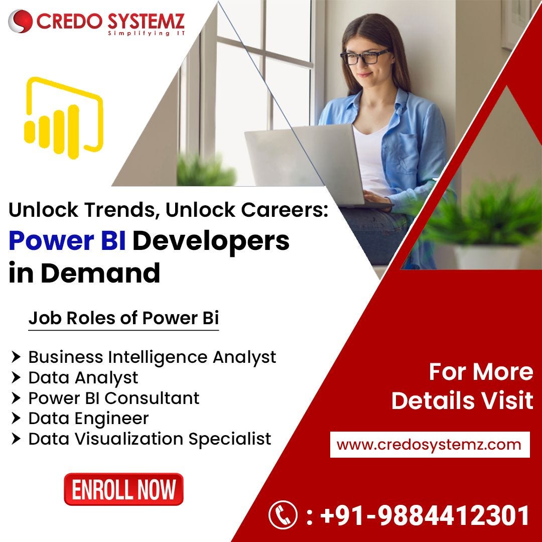 Mastering Business Intelligence: Elevate Your Skills with Power BI Training at Credo Systemz ...