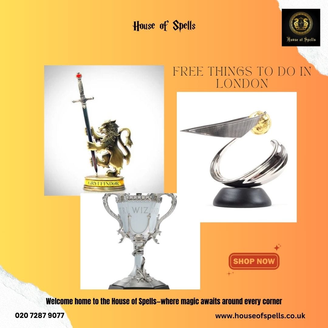 Free Things to do in London | House of Spells | by House of spells | Medium