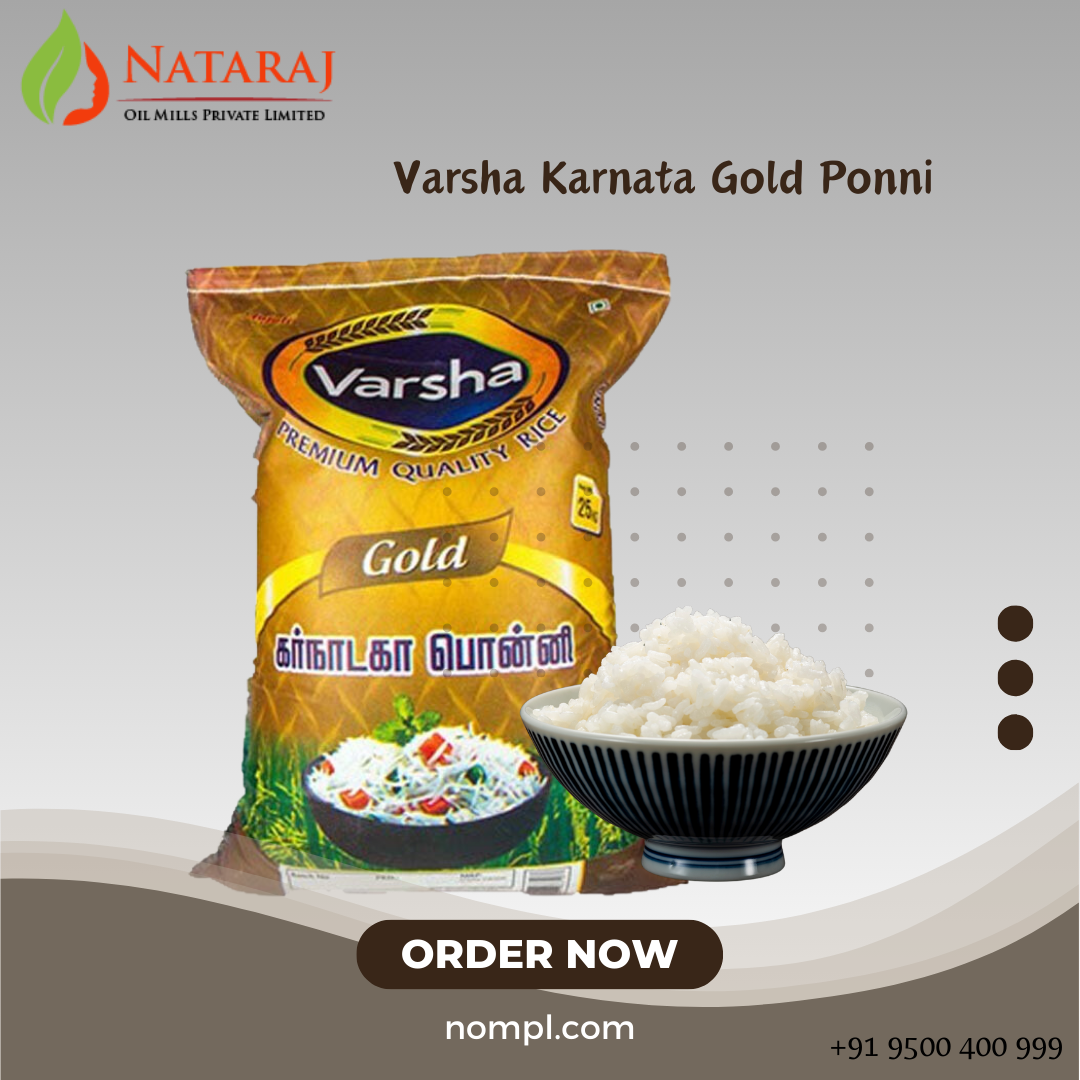 Varsha Karnata Gold Ponni Rice — Elevating Your Culinary Experience ...