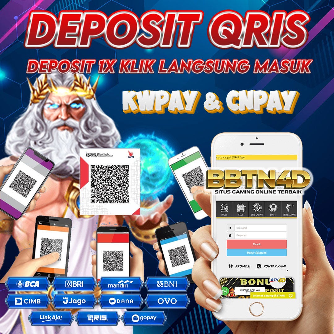 BBTN4D Situs Slot Qris 10rb Tercepat dan Terpercaya 2024 | by BBTN4D | Dec, 2023 | Medium