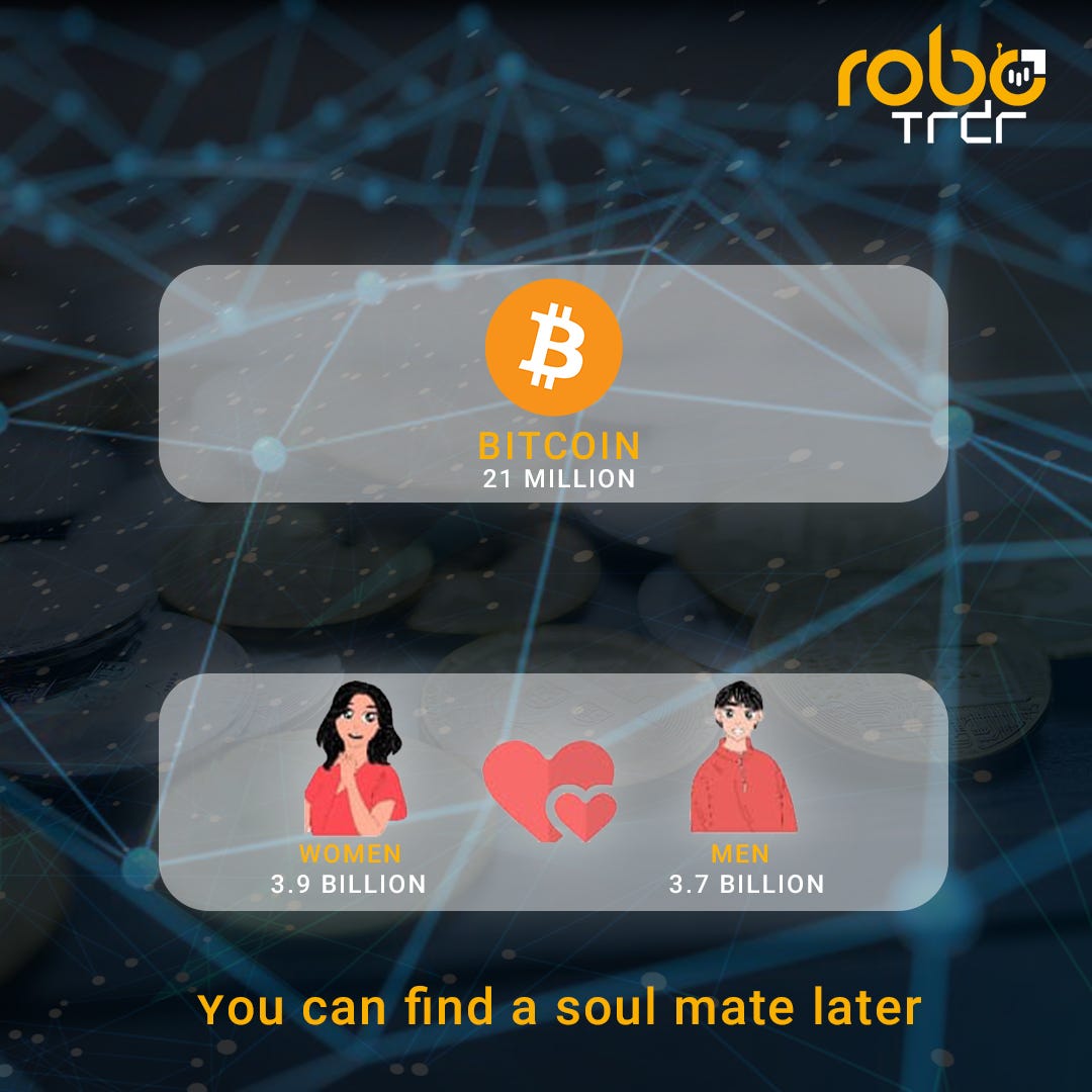 There are currently 21 Million bitcoins in existence. That means almost 19 million have been ...