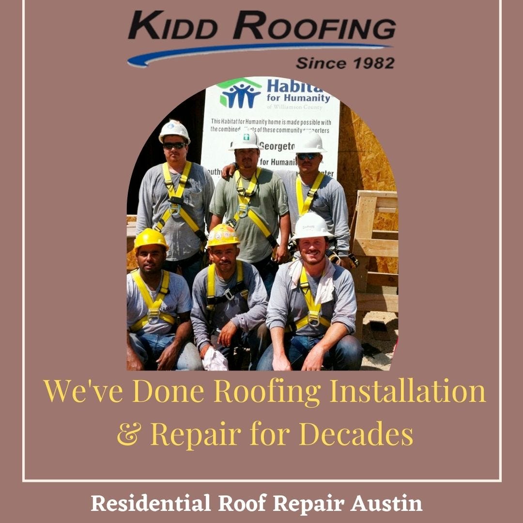 Residential Roof Repair Austin - Kiddroofing - Medium
