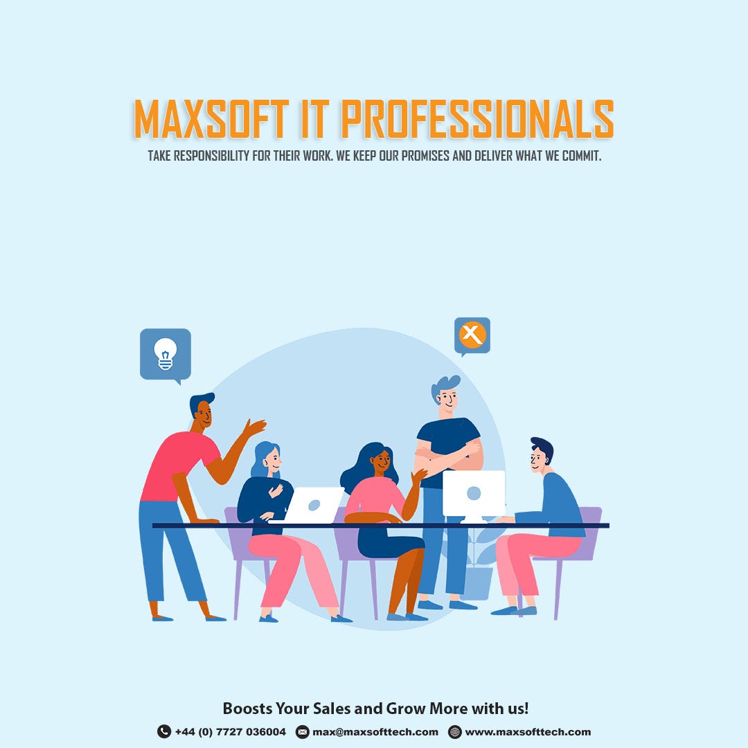 MaXsoft IT professionals | Web Designing & Development | Digital Marketing | App Development ...