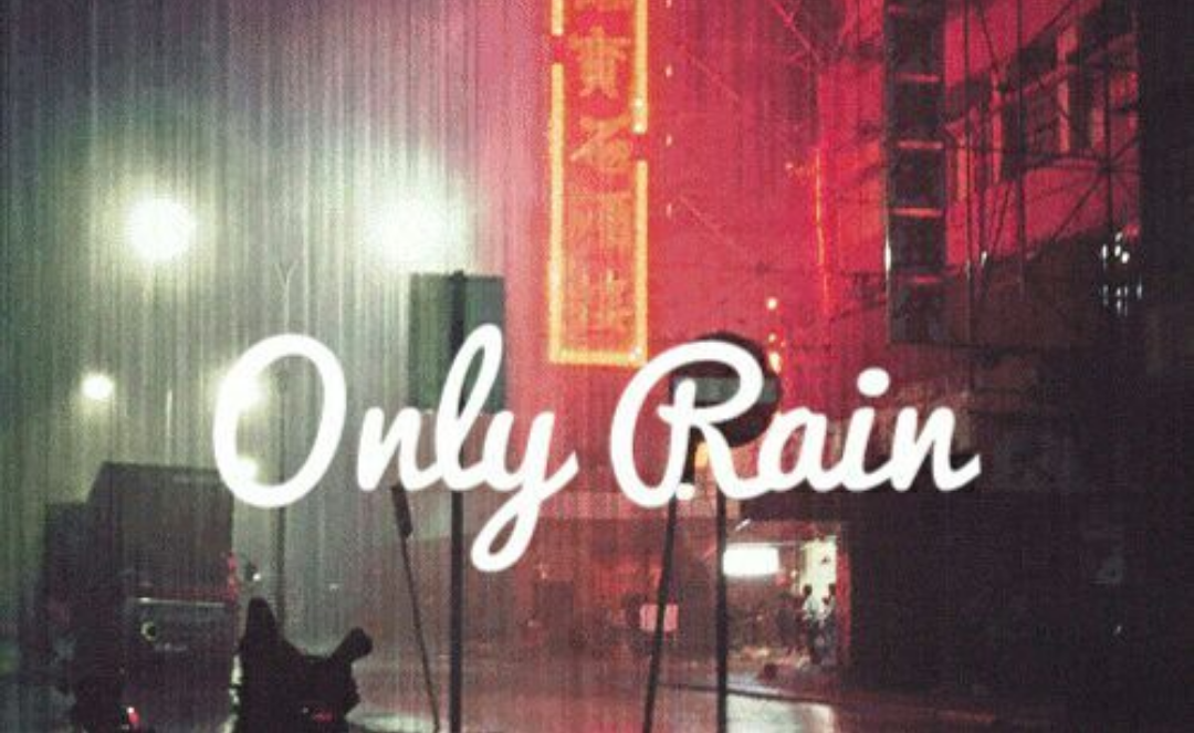 In the rain, There is no noise No wind here, But all are here Staying ...