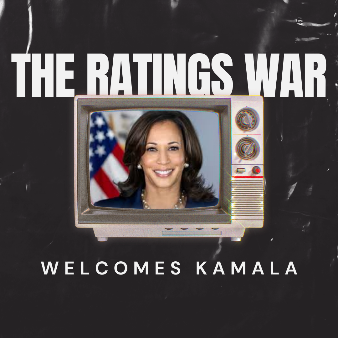The Ratings War Welcomes Kamala.. Here’s what happens next. | by Jared ...