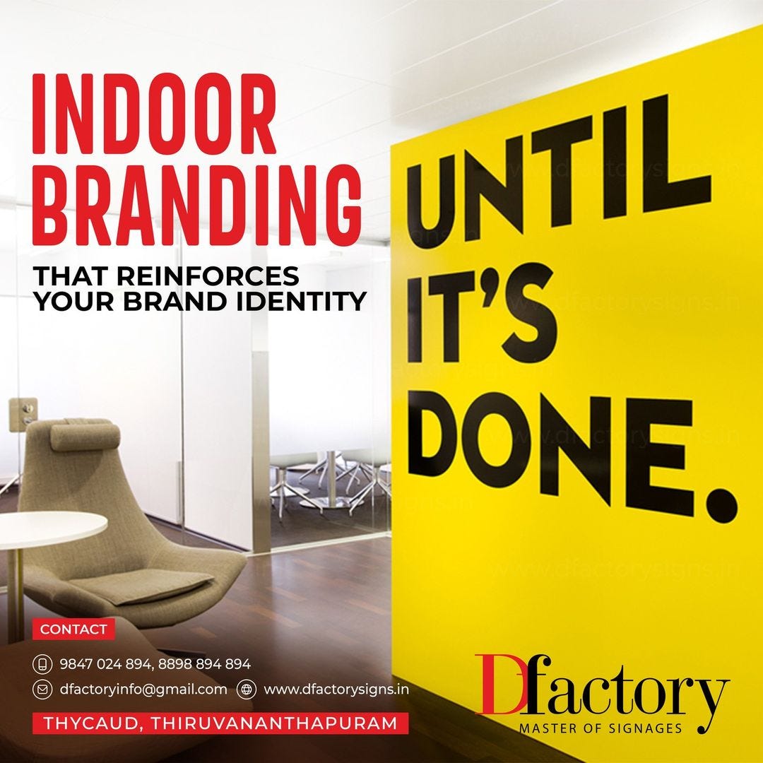 Interior Elegance and Brand Brilliance by Dfactory | by Dfactorykerala ...