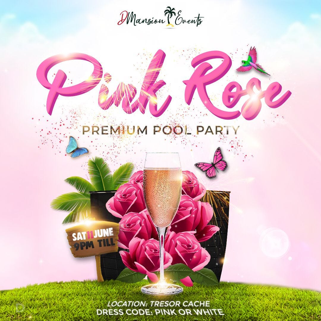 Pink Rose - Ticketgateway Canada - Medium
