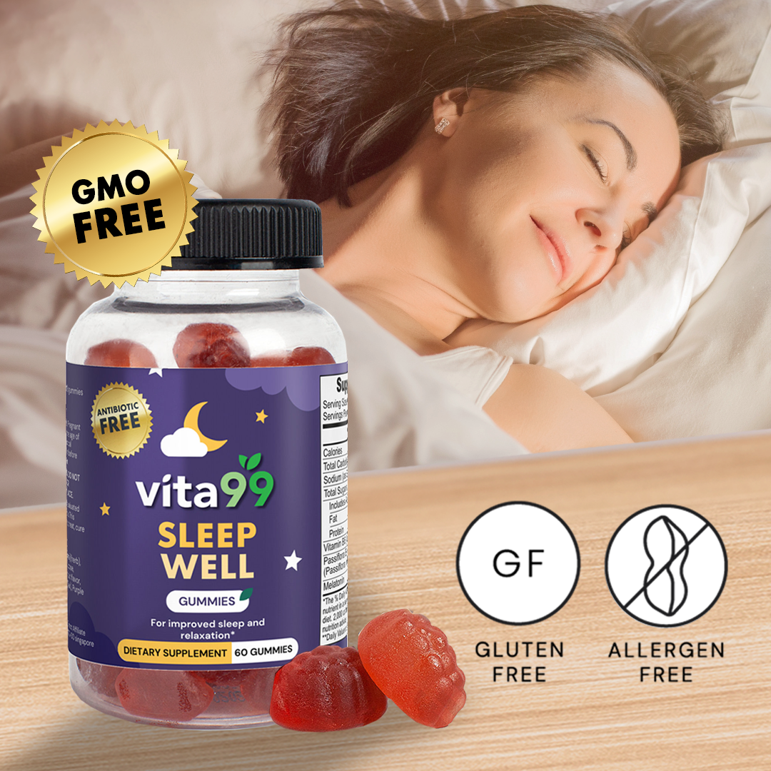 Discover the Benefits of Vita 99 Sleep Well Gummies Improve Sleep NOW ...