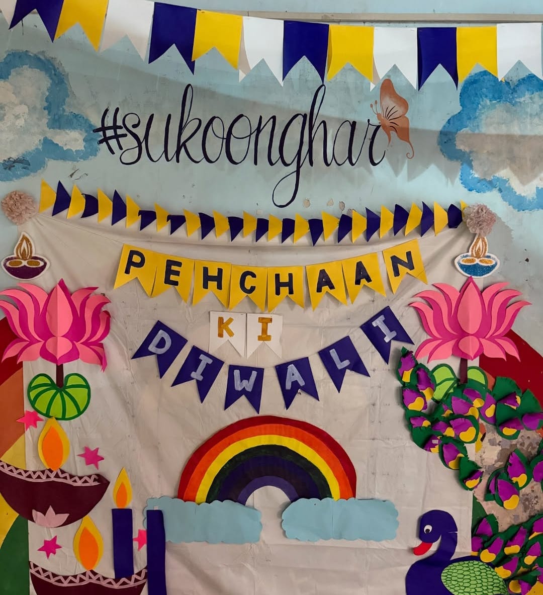 This Is How PehchaanThe Street School Celebrated Diwali By:-VarshaRawat ...