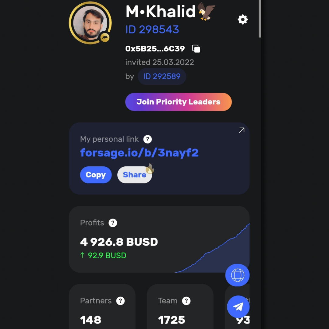 Forsage.io. Forsage is a site where you can earn… | by Khalid Nawaz ...