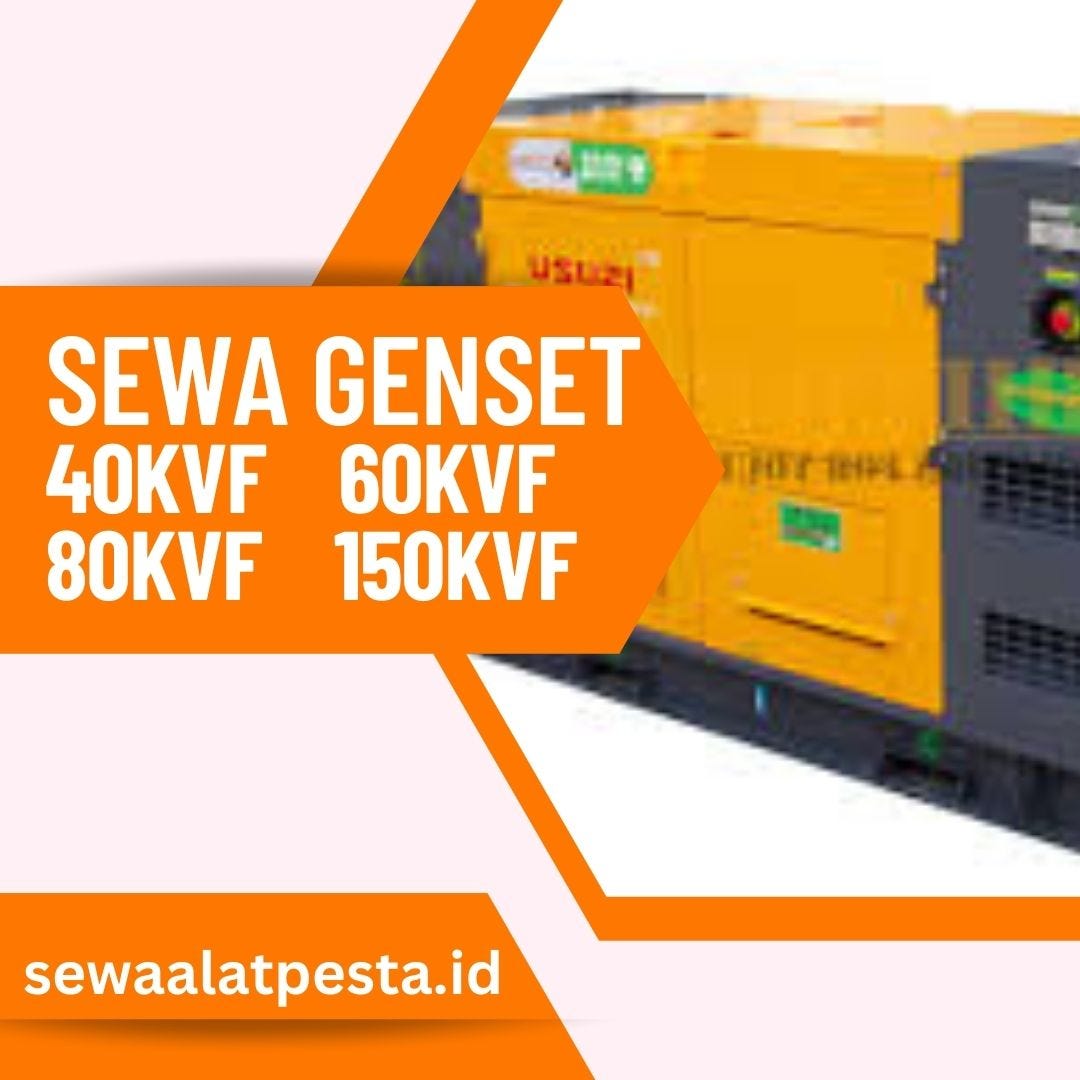TLP/WA 082113034008 Sewa Genset di Ciputat Tangerang Selatan Dijamin ...