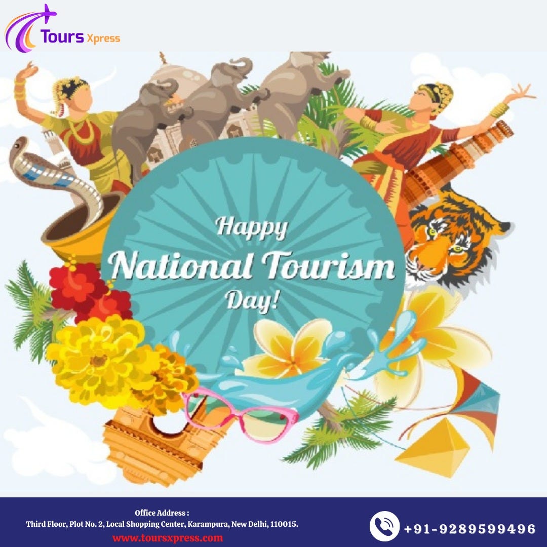 Happy National Tourism Day - Dream Mart Services - Medium