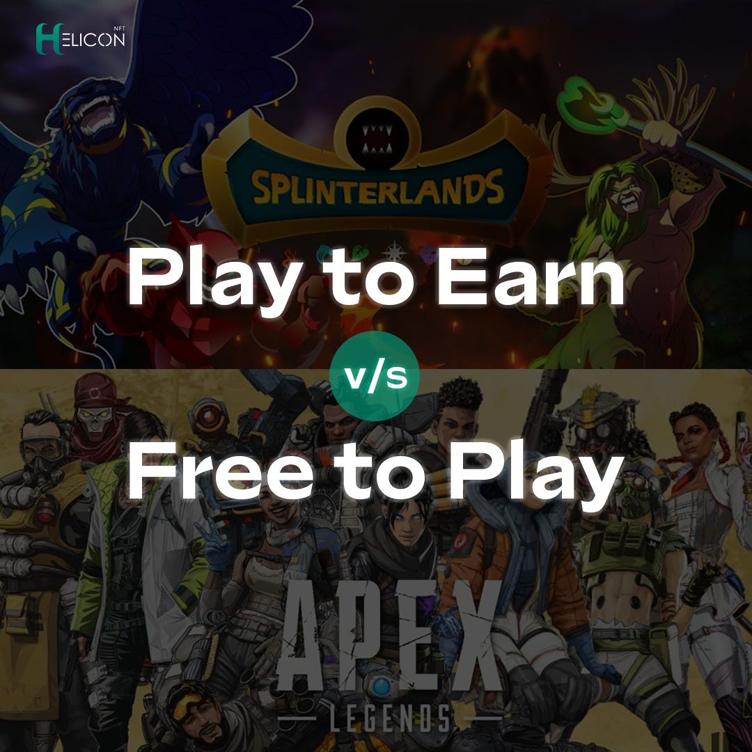 Play-to-Earn and Free-to-Play Gaming Models Explained | by HeliconNFT ...