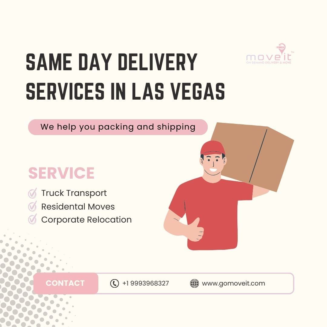 Same Day Delivery Services in Las Vegas - Olivier Legacy - Medium