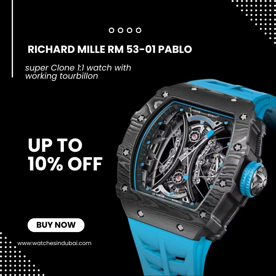 Unlocking Luxury: Richard Mille Copy Watches and First Copy Watches in ...