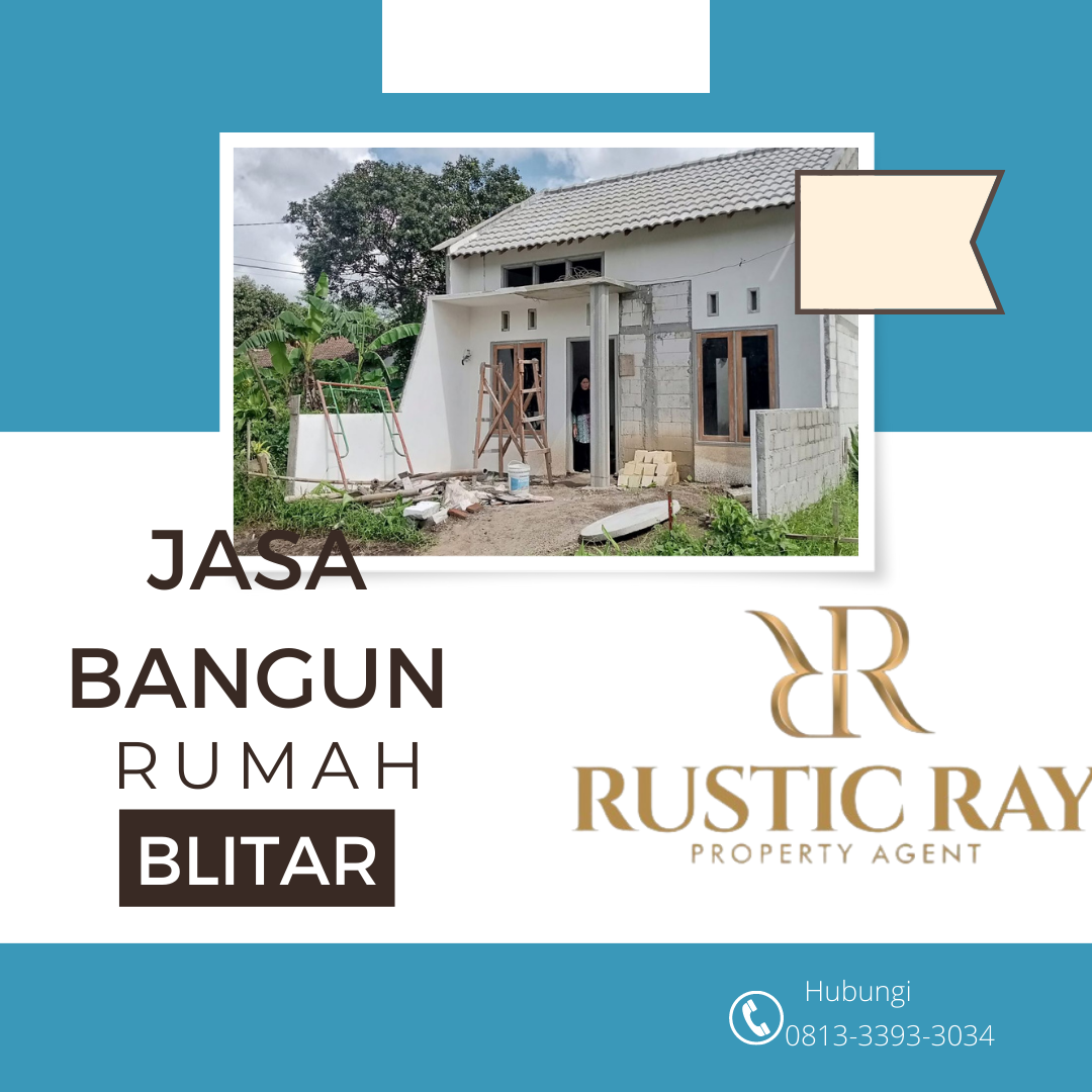 WA 0813–3393–3034, Jasa Desain Rumah Arsitek Blitar : Rustic Ray ...