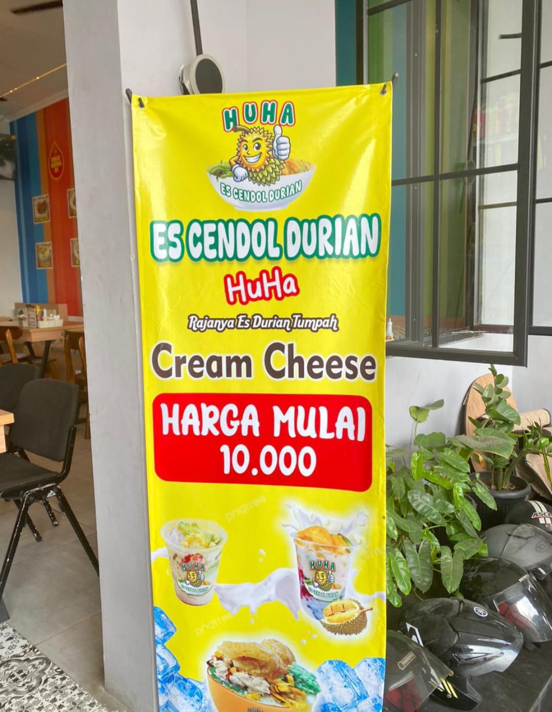 Es cendol durian dengan durian yang premium, ES CENDOL DURIAN HUHA | by ...