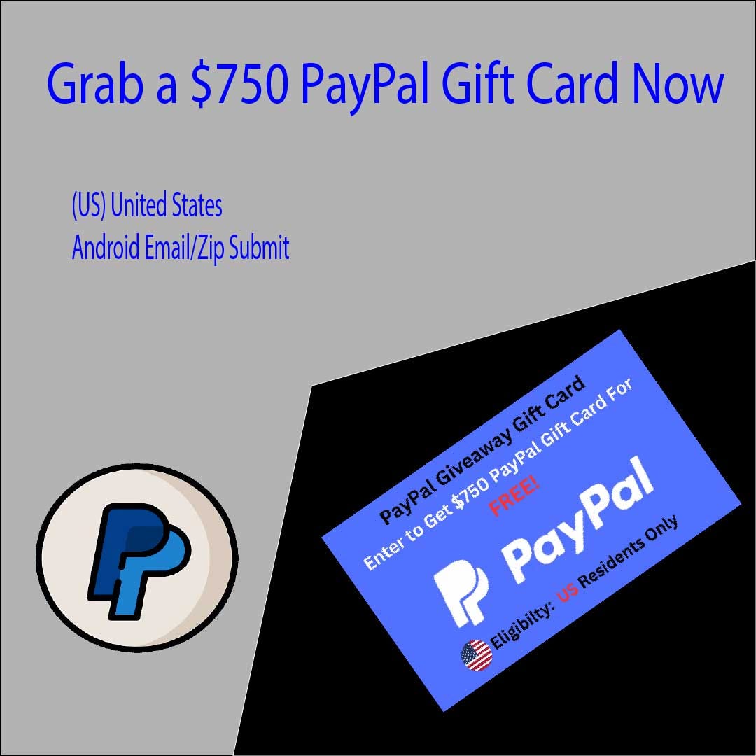 PayPal $750 To Win - Giveaway United - Medium