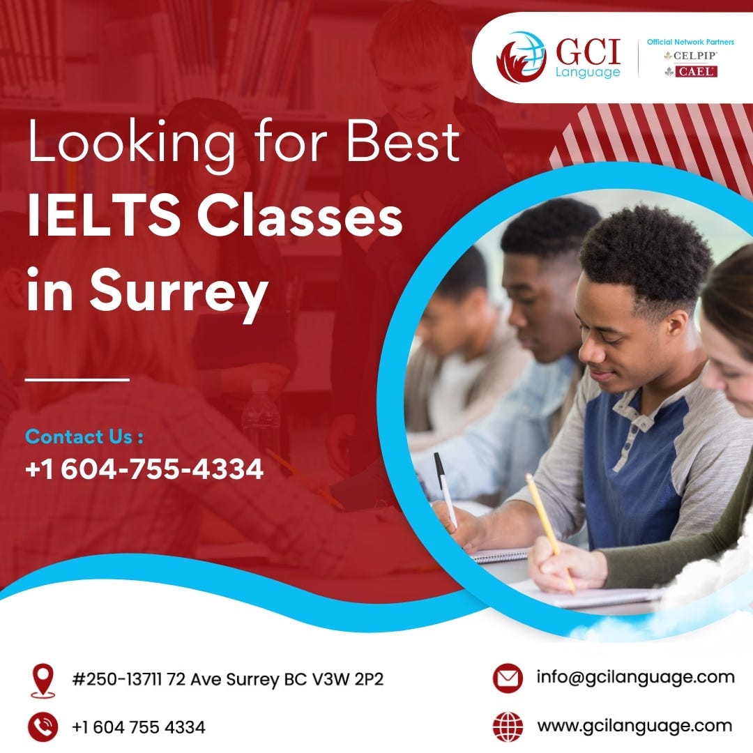 Looking for the Best IELTS Classes in Surrey - Gcilanguage - Medium