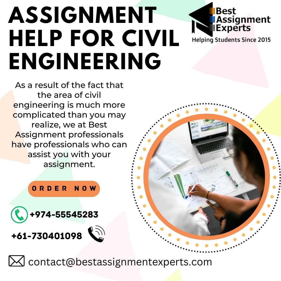 Assignment help for civil engineering - Rileys - Medium