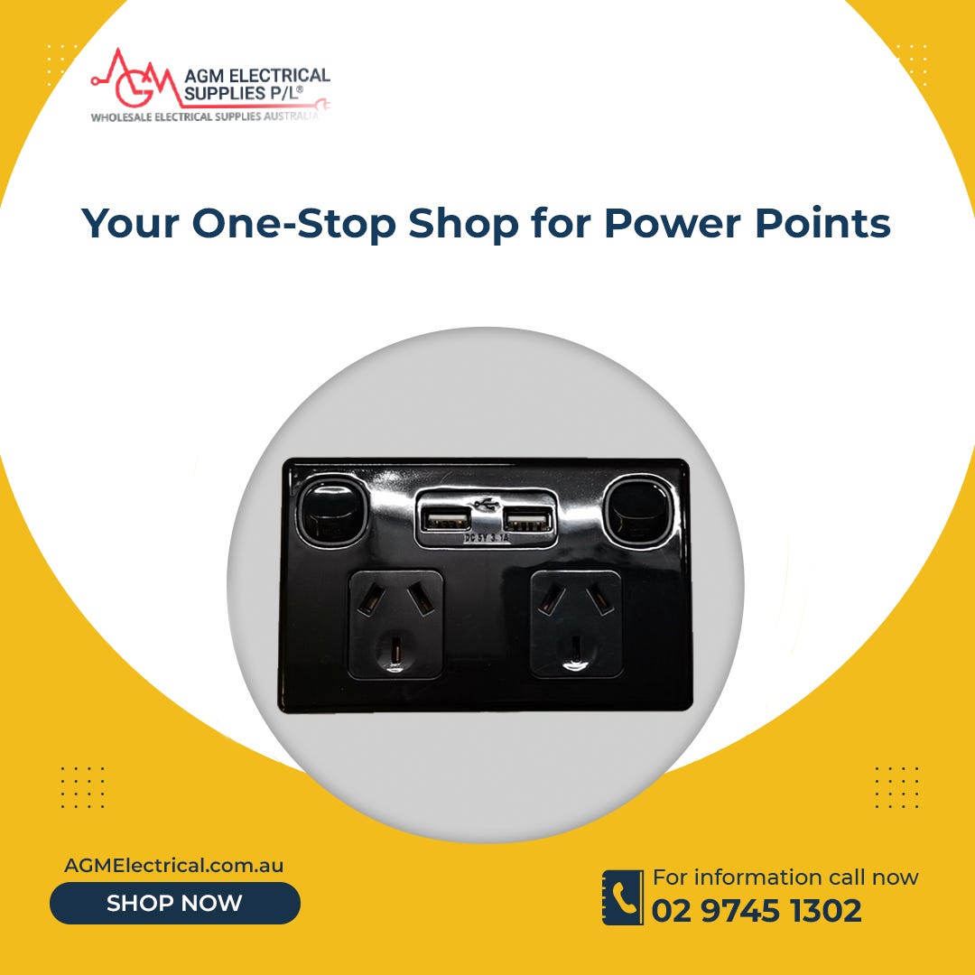 Unveiling the Features of Clipsal Power Points by AGM Electrical ...
