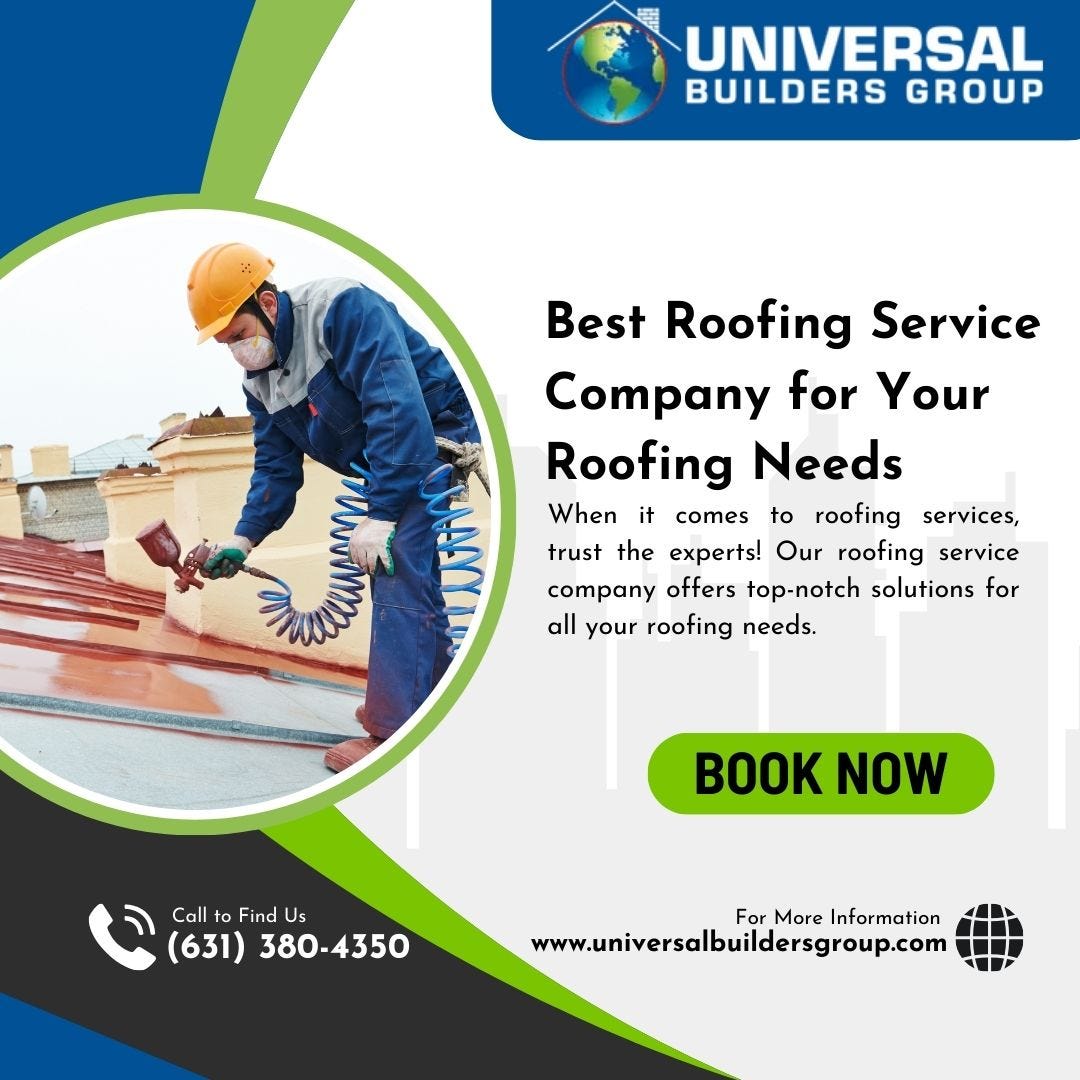 Best Roofing Service Company for Your Roofing Needs - Universal ...