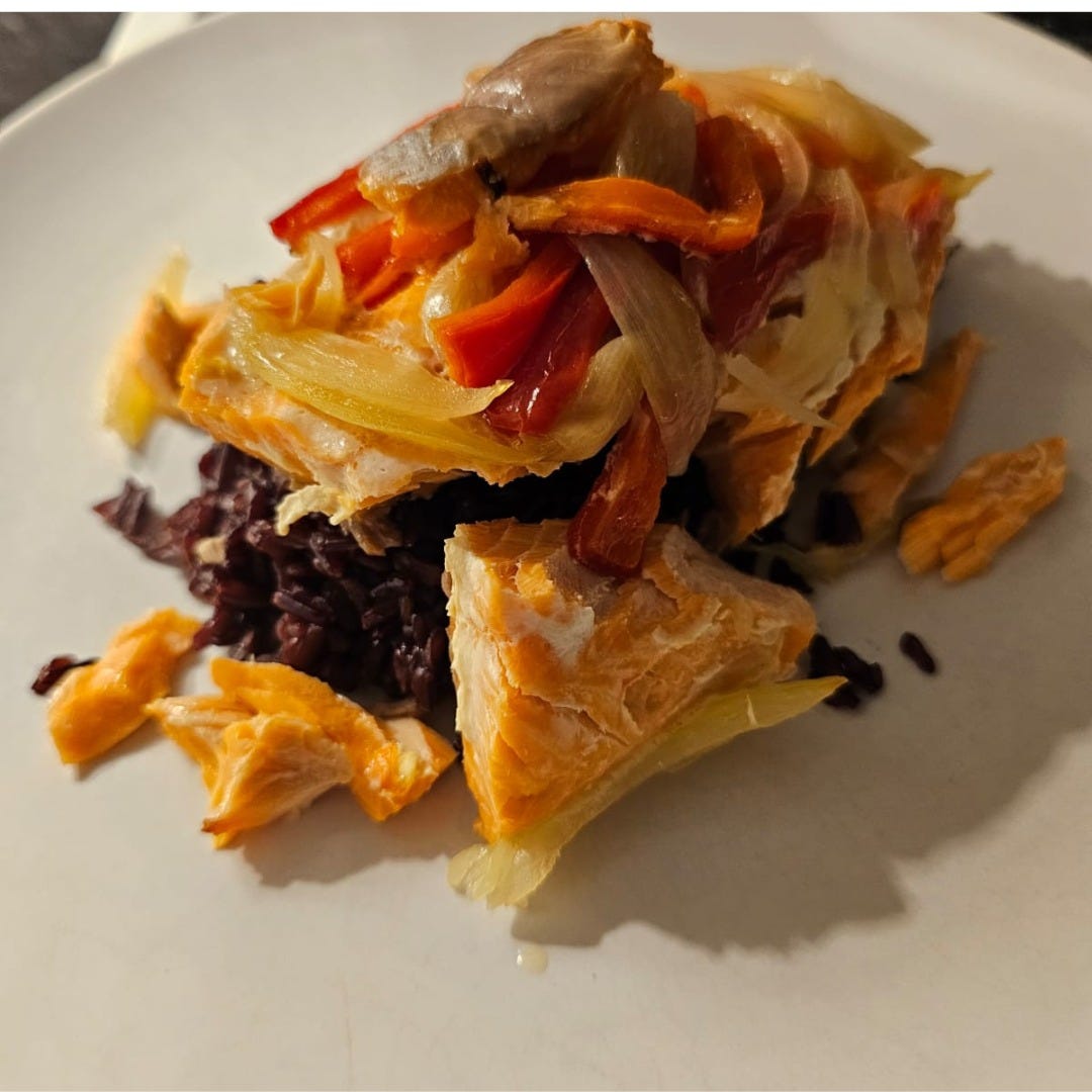 Now that you’re familiar with safety and sanitary practices, here is my salmon recipe, so simple ...