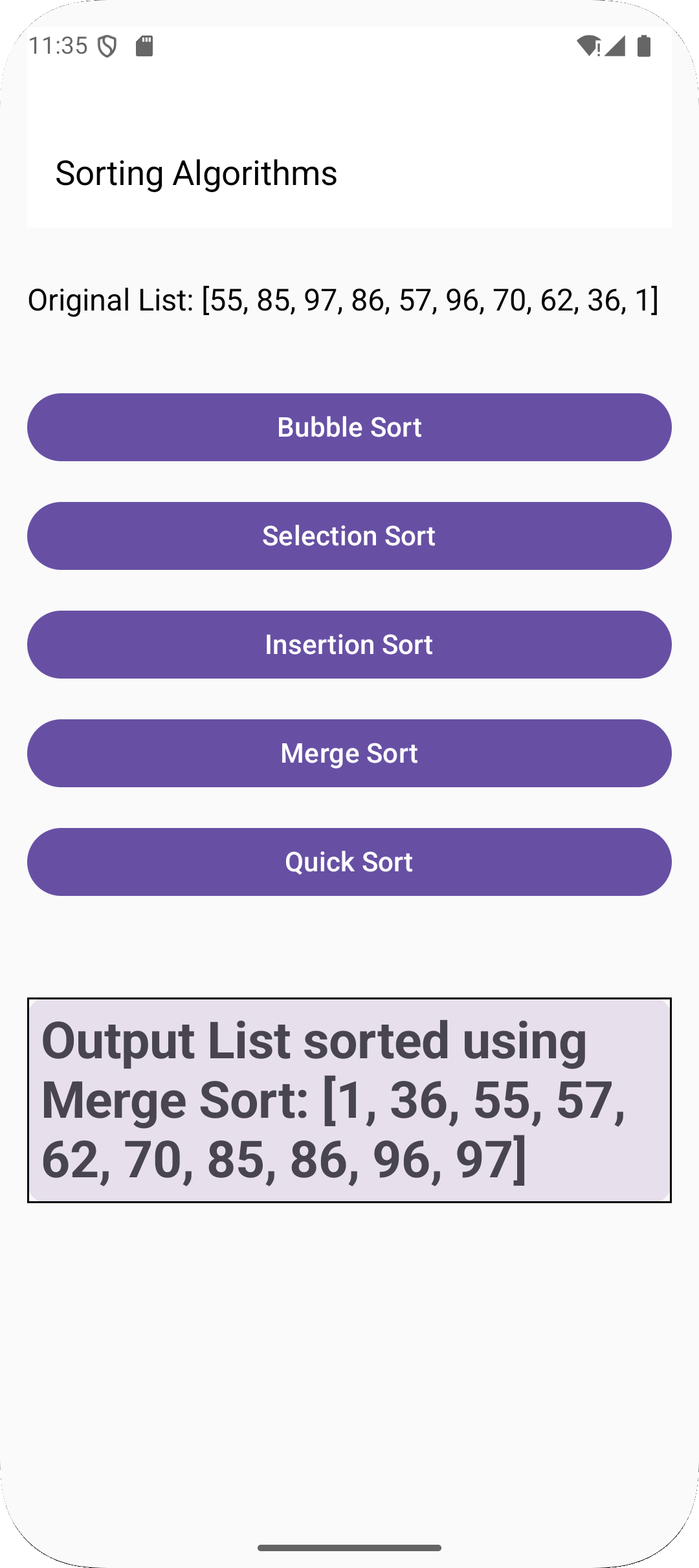 Sorting Algorithms in Android Kotlin Compose | by Dharma Kshetri | Medium Sorting Algorithms in Android Kotlin Compose | by Dharma Kshetri | Medium