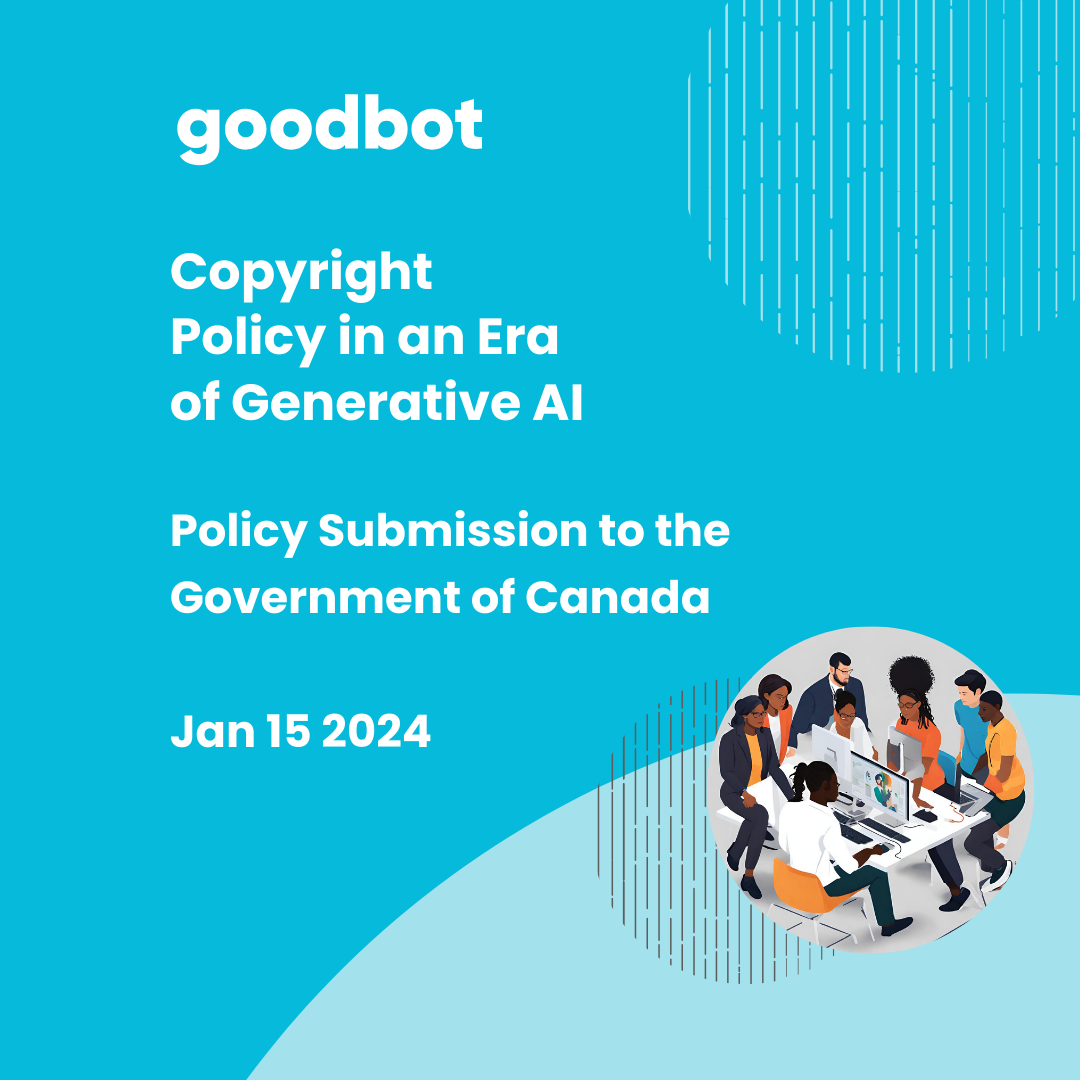 Submission on Copyright Policy in an Era of Generative AI | by goodbot | Jan, 2024 | Medium
