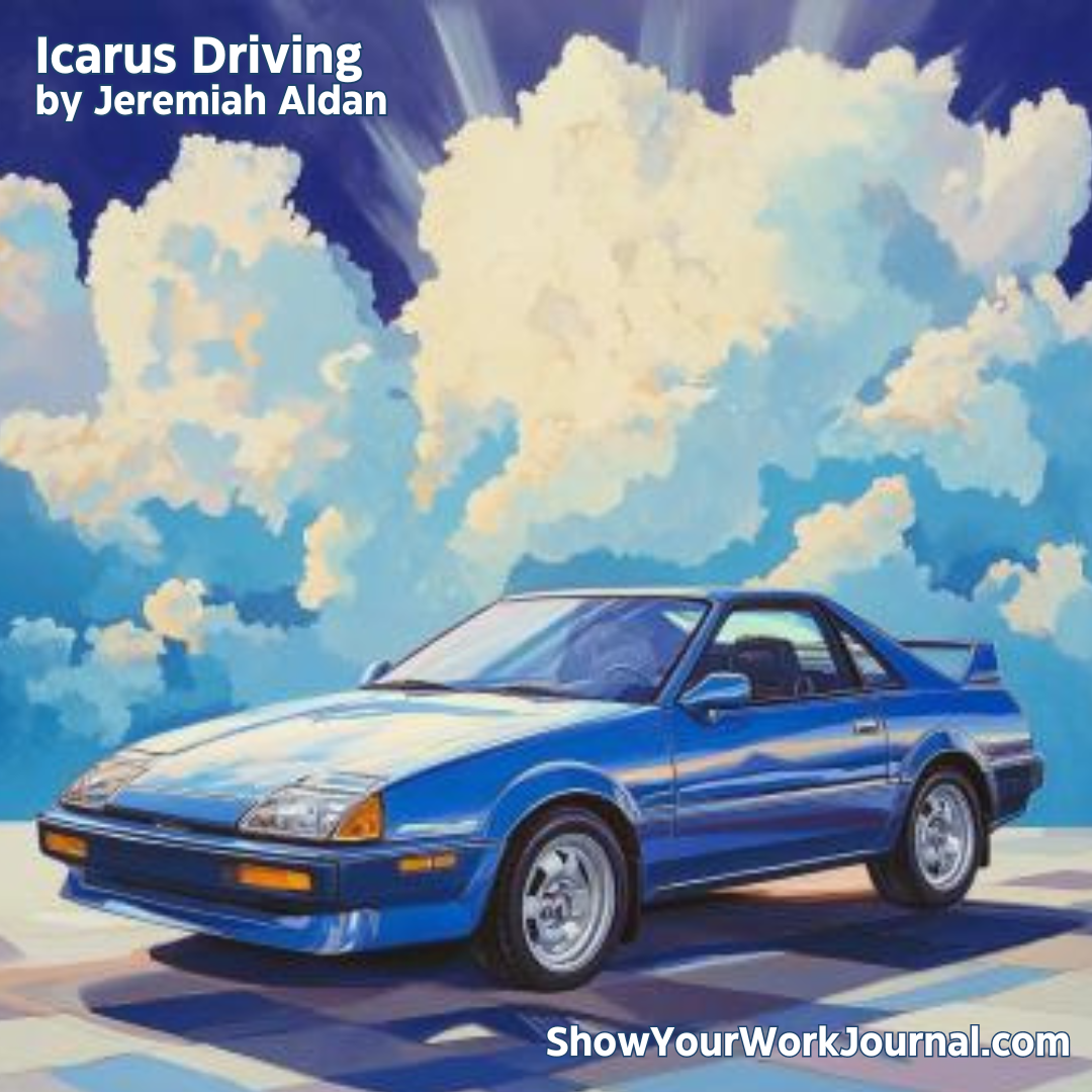 Icarus Driving. By Jeremiah Aldan | by Show Your Work Journal | Medium