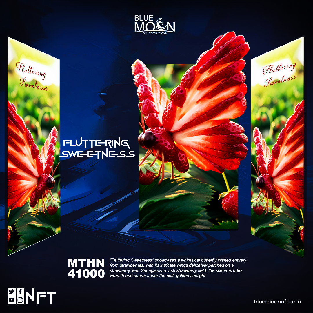Fluttering Sweetness: Enchanting Bluemoon NFT Series - Bluemoon NFT ...
