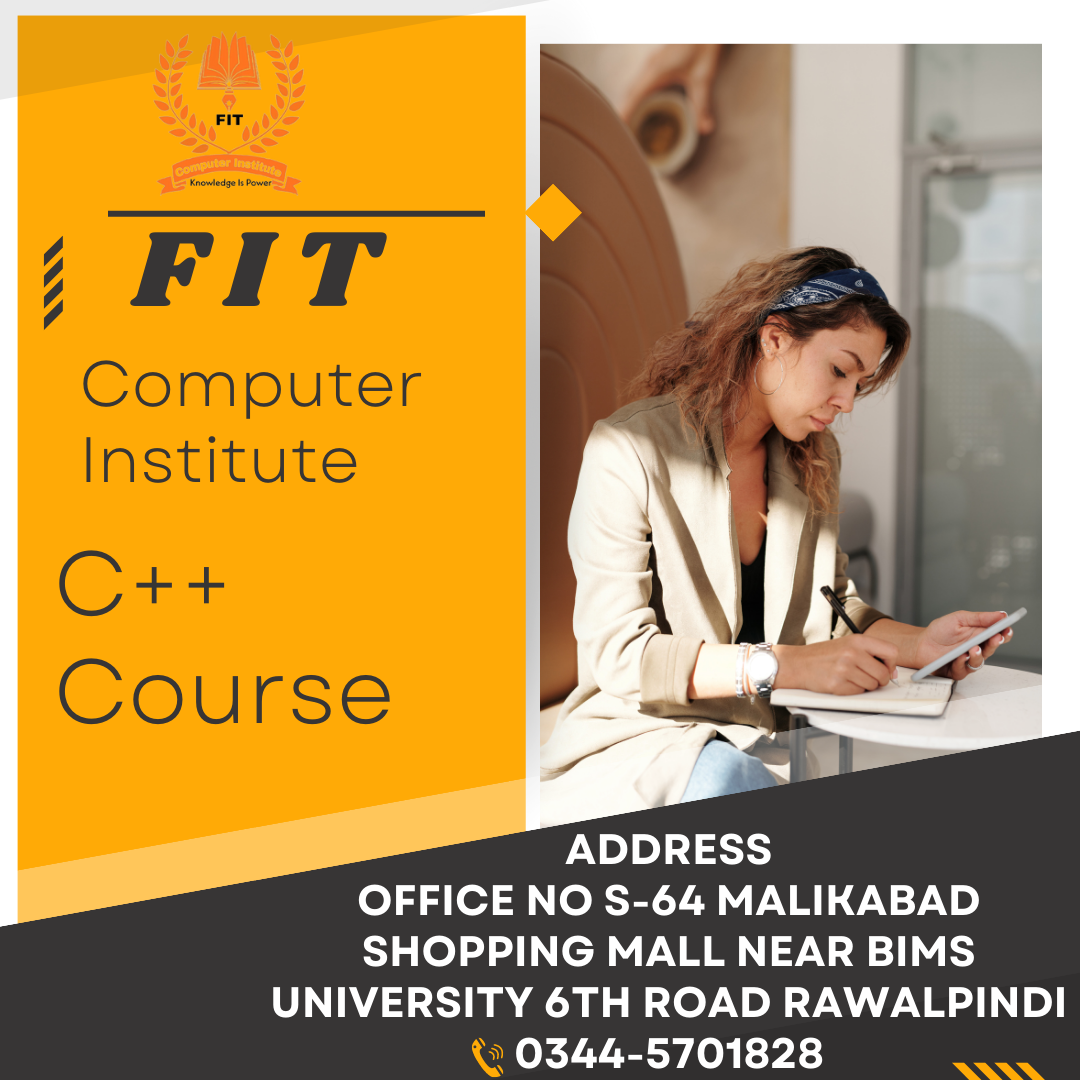 FIT Computer institute _ C++ Course Graphic design course , IT short courses ,and Web ...