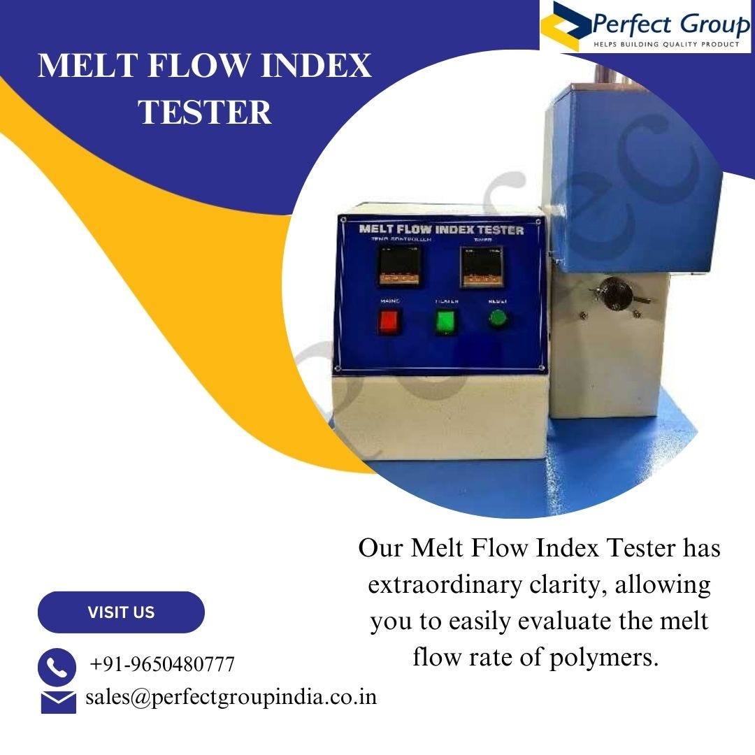 Melt flow index tester | Perfect Group India - itnseo62 - Medium