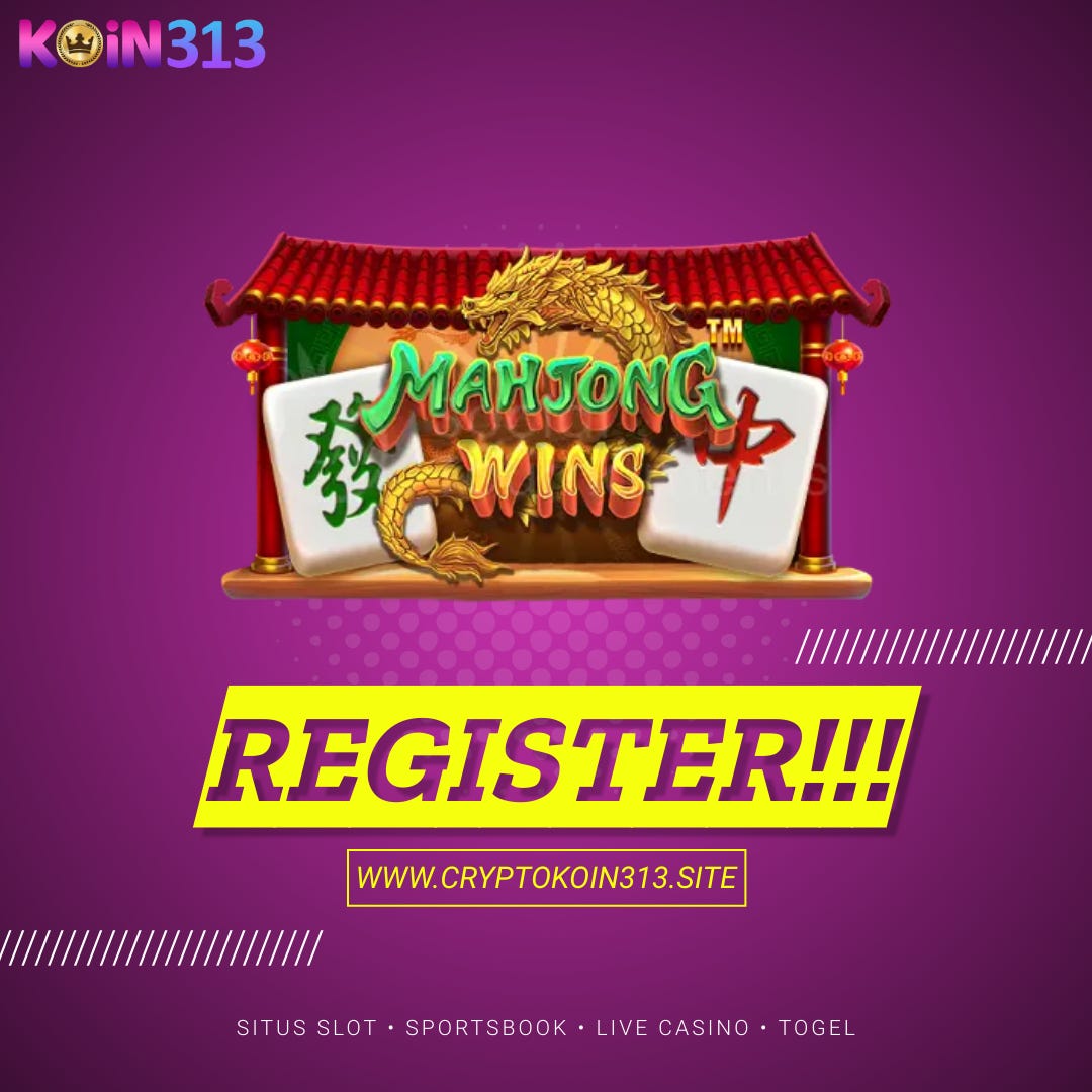 Pola Scatter Mahjong Wins Pragmatic - ZONA KOIN313 - Medium