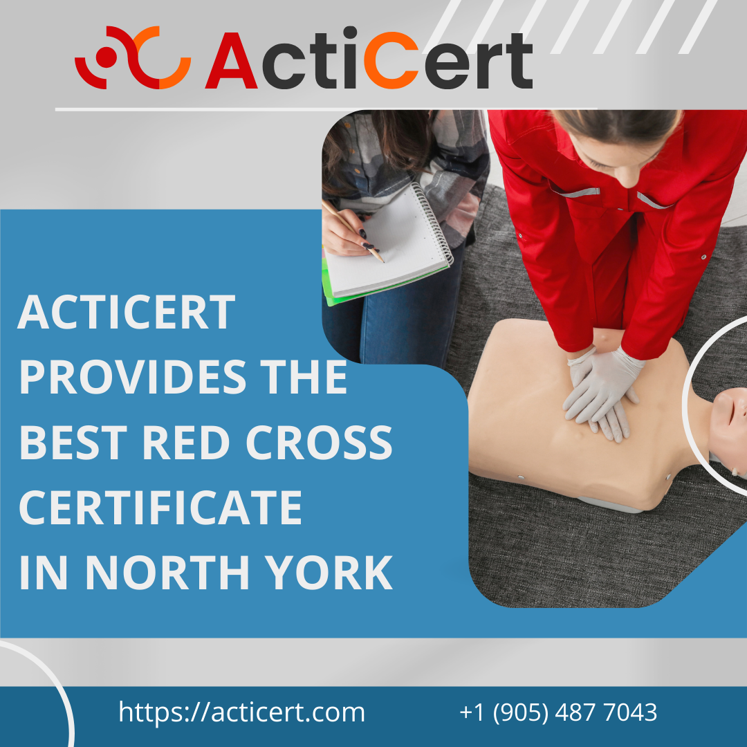 Red Cross Certificate - Acticert - Medium