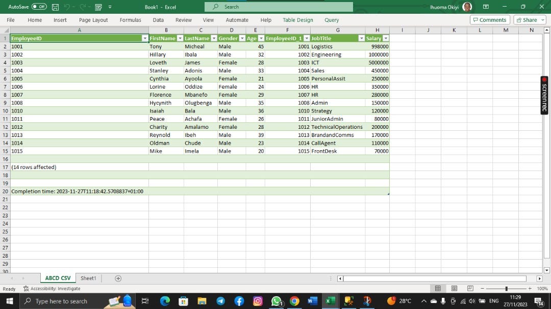 SQL FINALE - Loveth Okam - Medium SQL FINALE - Loveth Okam - Medium