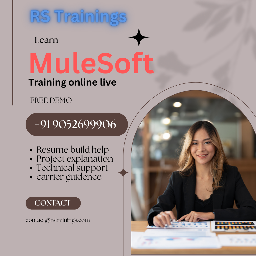 MuleSoft Training in Hyderabad. MuleSoft is a widely recognized… | by ...