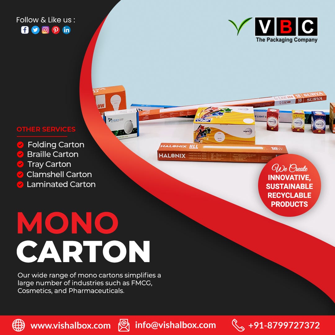 Choose the Best Dairly Product Packaging Boxes in Noida - Vishal Box Co ...