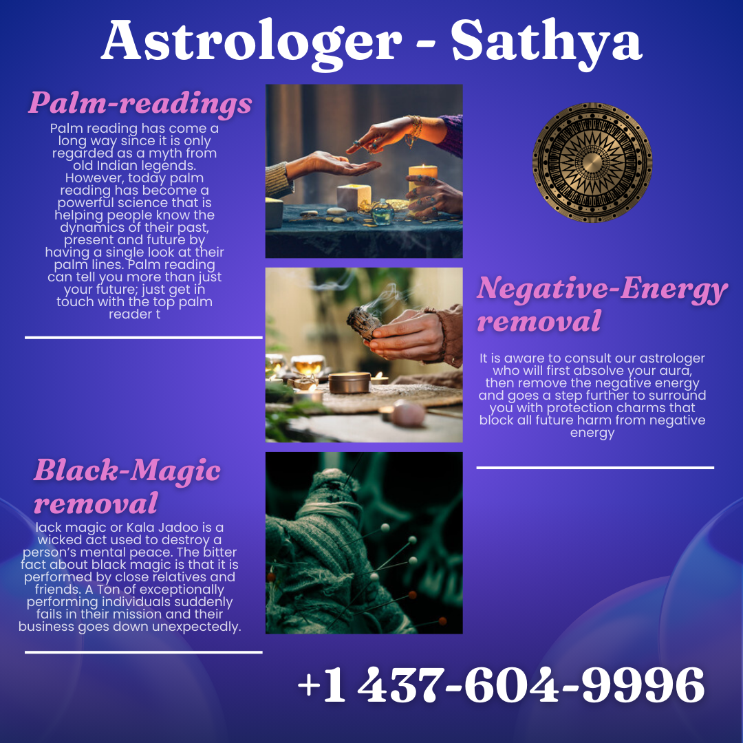 BLACK MAGIC REMOVAL And Astrologer in Montreal. | by Astrologer Sathya ...