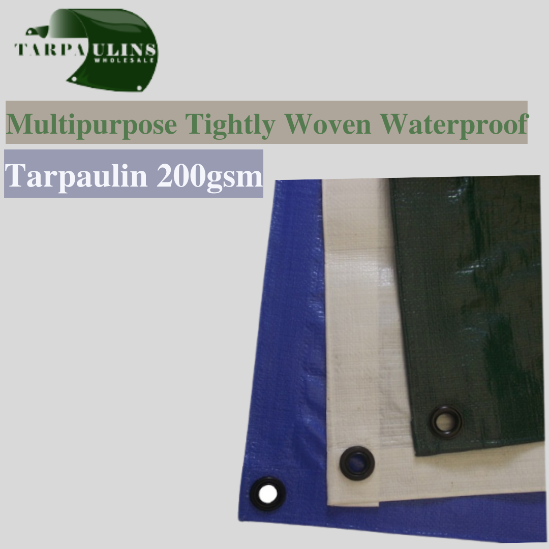 Multipurpose Tightly Woven Waterproof Tarpaulin 200gsm. - tarplin ...