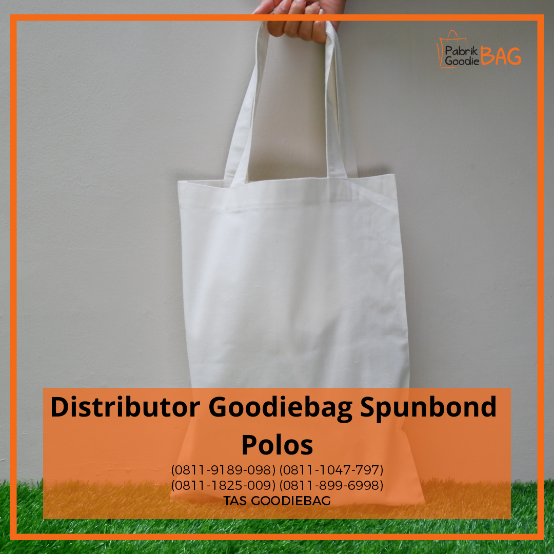 Distributor Goodiebag Spunbond Polos - Grosirkainspunbondjakarta - Medium