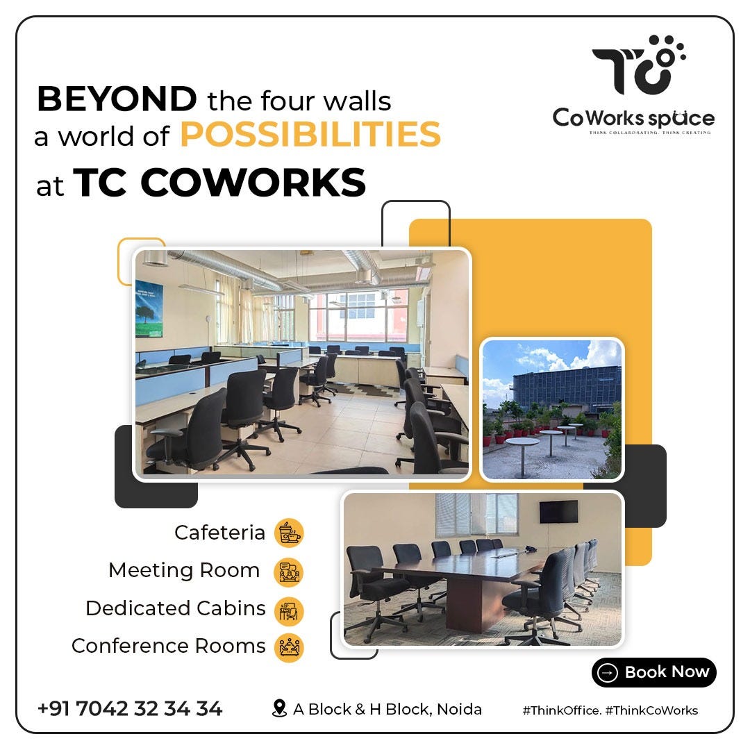 Modern Coworking Space in Noida - Cowork Space - Medium