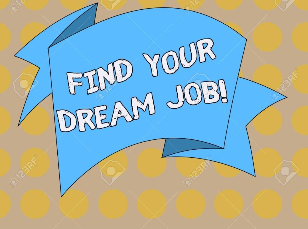 Dream Job Clipart