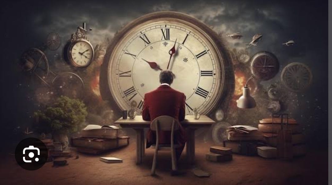 make the time you have got good. If you wait for good times, your whole ...