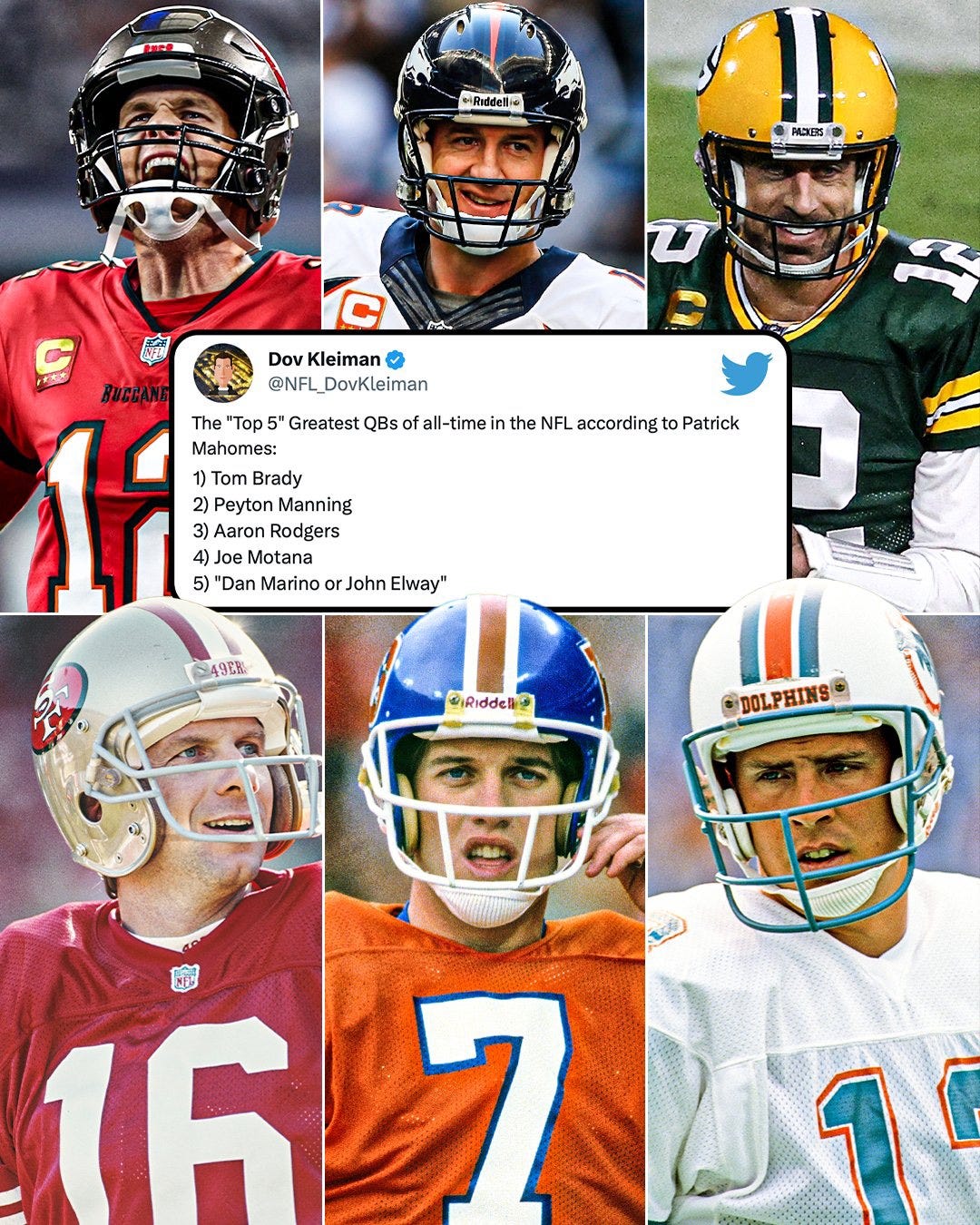 Patrick Mahomes Reveals His Top 5 Quarterbacks in NFL History | by ...