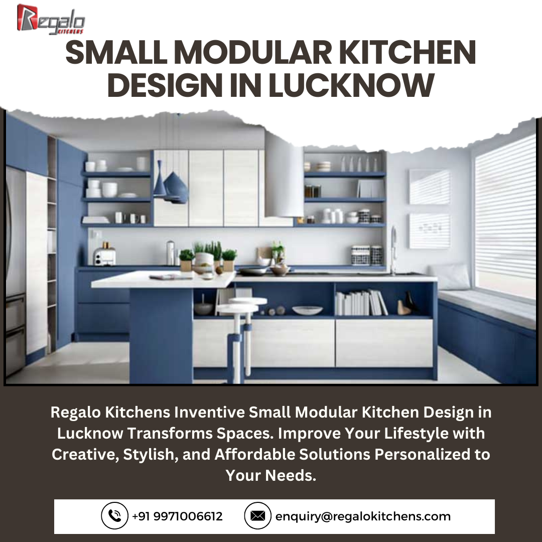 Small Modular Kitchen Design In Lucknow | Regalo Kitchens - Regalo ...