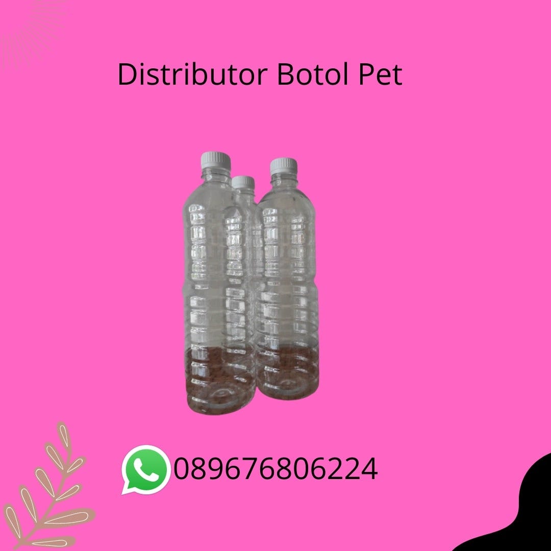 "Kami menyediakan berbagai macam Botol PET, dengan ukuran : 1. 250 ml 2. 500 ml 3. 750 ml 4 ...